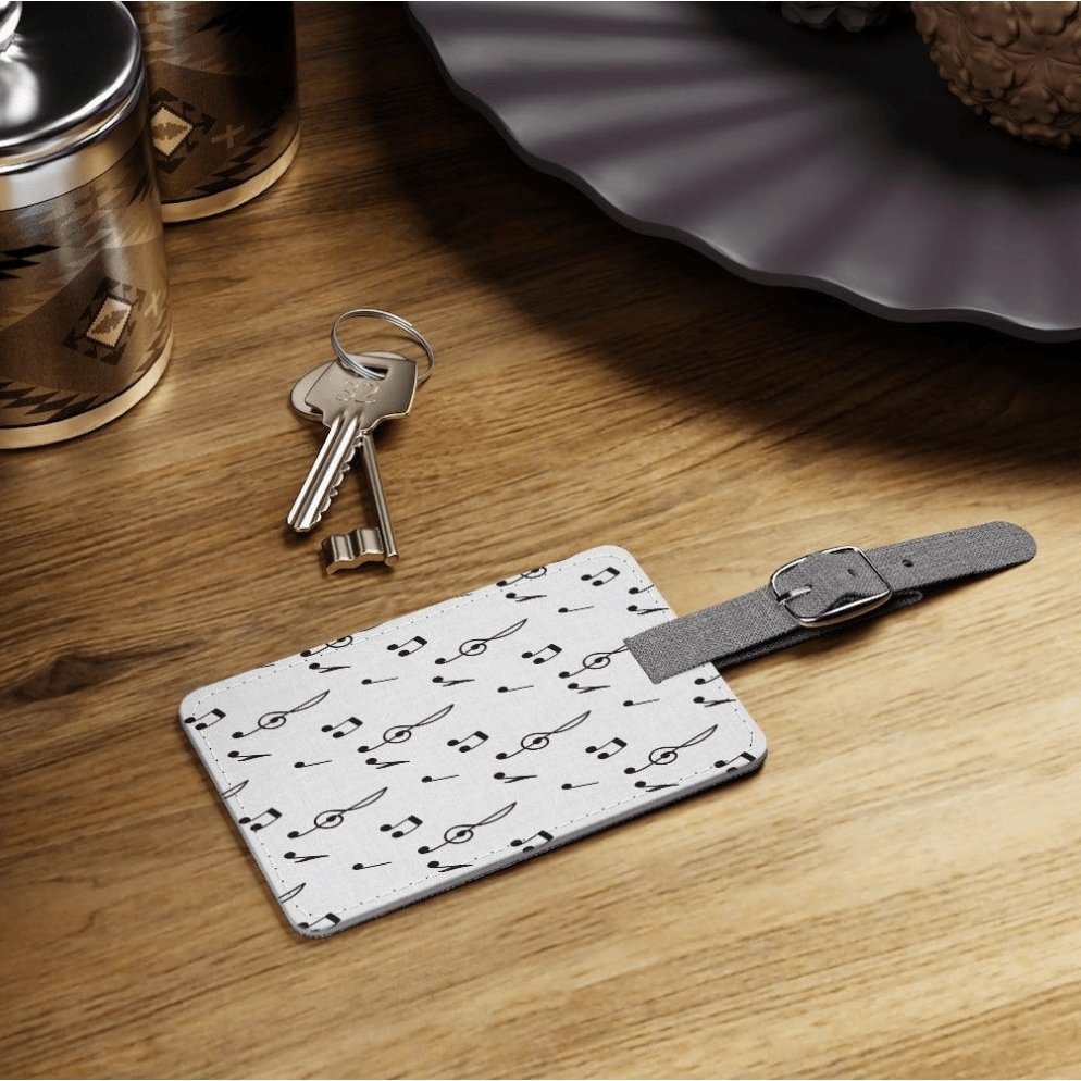 Travel in Style with Music Note Tags Collection – Music Gifts Depot
